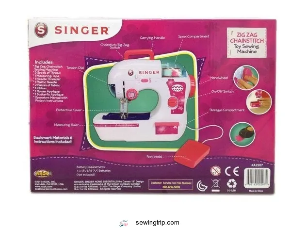 Singer ZigZag Chainstitch Toy A2207 Review