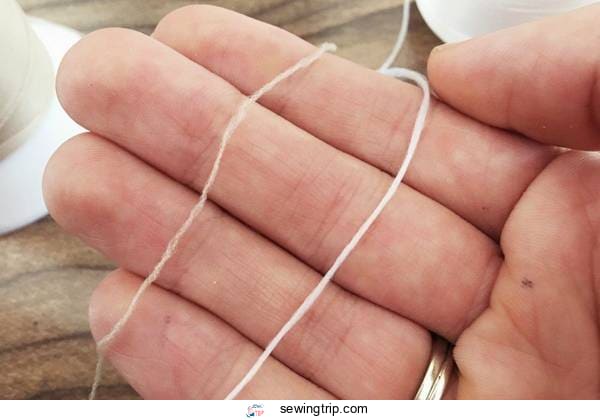 How to Wind a Bobbin With Wooly Nylon Thread (Sewing Tips)