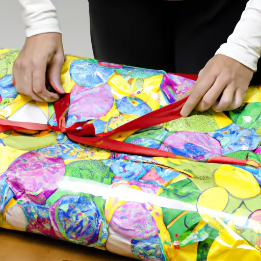 How to Gift Wrap a Comforter Set: Types, Boxes, Techniques & Creative ...