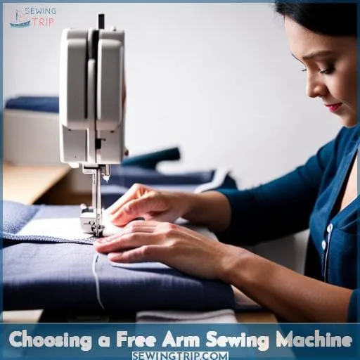 What is a Free Arm Sewing Machine (and When to Use It!)