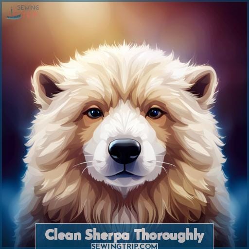 How to Fluff Up Sherpa: Cleaning & Care Guide