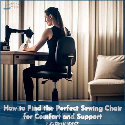 How to Find the Perfect Sewing Chair for Comfort and Support