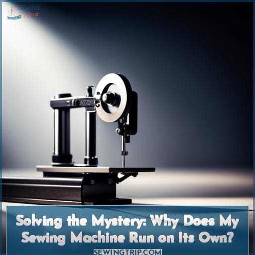 Solving Sewing Machine: Runs on Its Own? Causes & Fixes