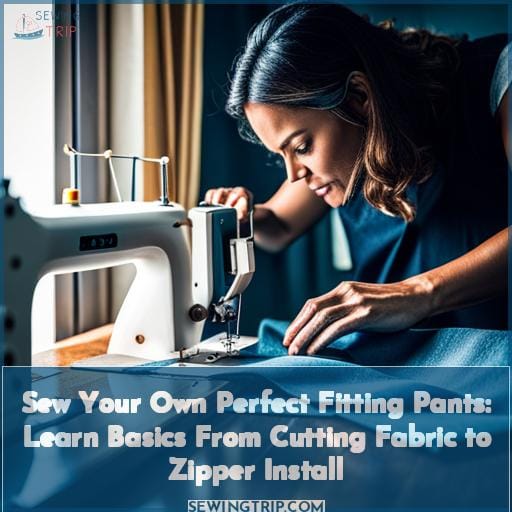 Sew Your Own Perfect Fitting Pants: Learn Basics from Cutting Fabric to ...