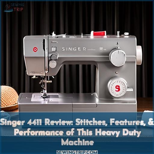 Singer 4411 Heavy Duty Sewing Machine at Alica Martel blog