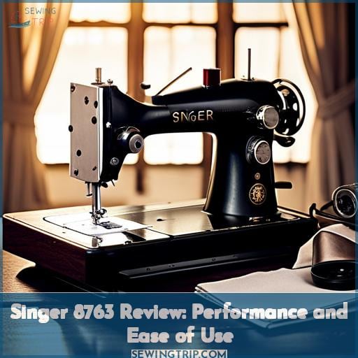 Singer 8763 Review: Performance and Ease of Use