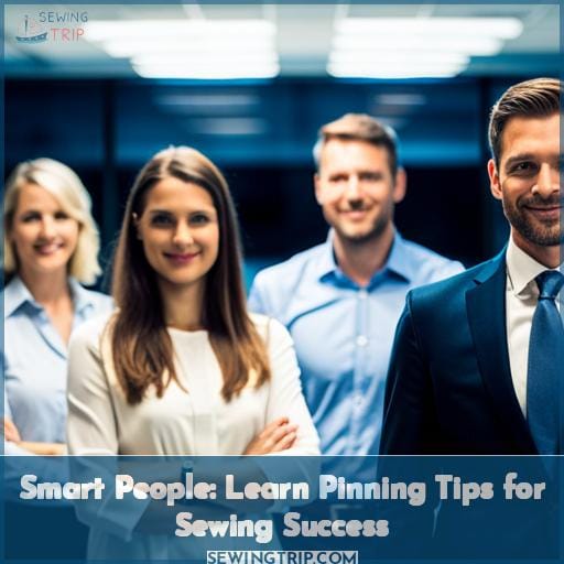 Smart People: Learn Pinning Tips for Sewing Success