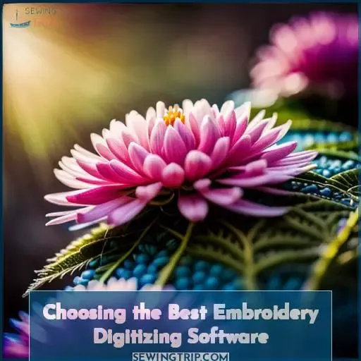 Choosing the Best Embroidery Digitizing Software