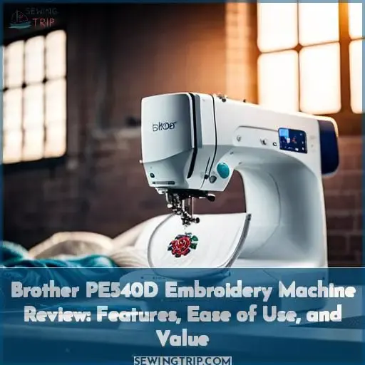 Brother PE540D Embroidery Machine Review: Features, Ease of Use, and Value