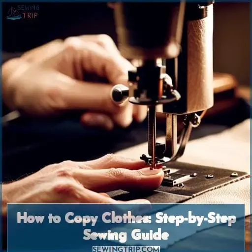 How to Copy Clothes: Step-by-Step Sewing Guide