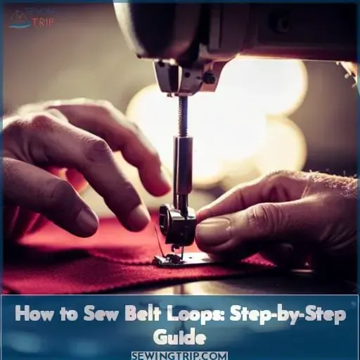 How to Sew Belt Loops: Step-by-Step Guide