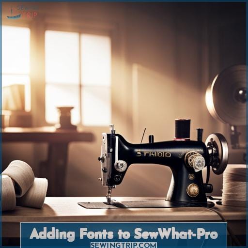 How to Add Fonts in Sew What Pro for Custom Embroidery Lettering