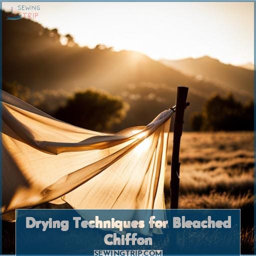 Bleach Chiffon Fabric Properly - Solution, Soaking, Drying & Caring Tips