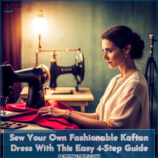 Sew Your Own Fashionable Kaftan Dress with This Easy 4-Step Guide