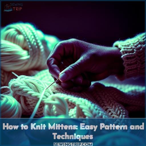 How to Knit Mittens: Easy Pattern and Techniques