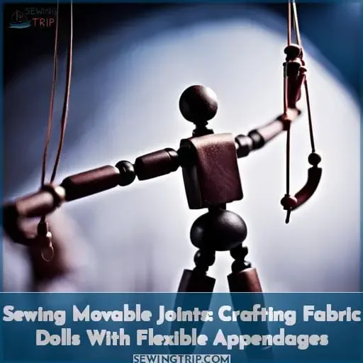 Sewing Movable Joints: Crafting Fabric Dolls with Flexible Appendages