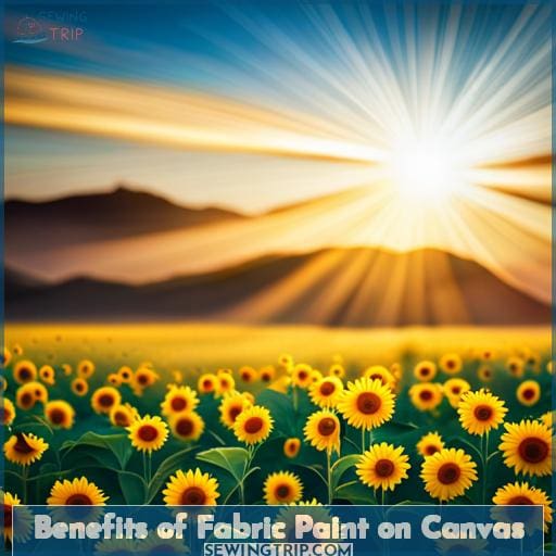 Paint Canvas With Vibrant Fabric Paint - Tips For Prepping and Applying