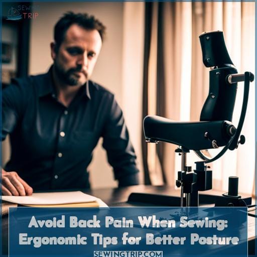 Avoid Back Pain When Sewing: Ergonomic Tips for Better Posture