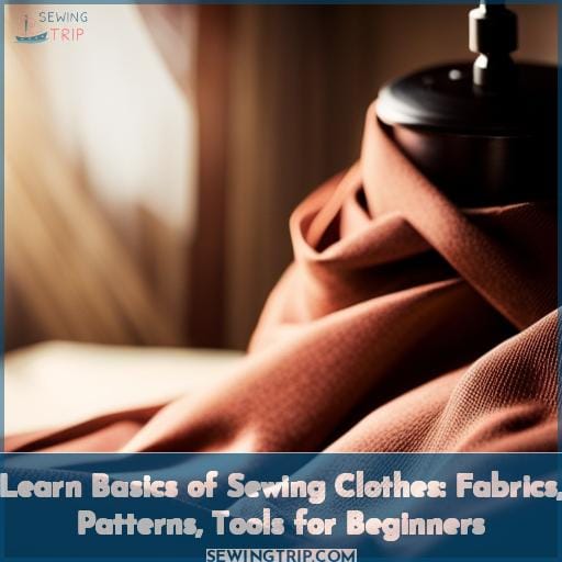Learn Basics of Sewing Clothes: Fabrics, Patterns, Tools for Beginners