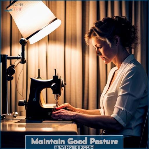 Avoid Back Pain When Sewing: Ergonomic Tips for Better Posture