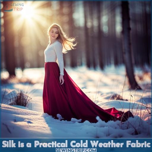 Does silk keep you warm? How this luxurious fabric regulates body heat