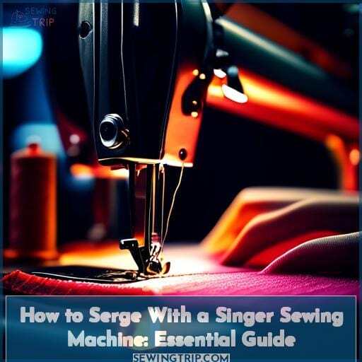 How to Serge with a Singer Sewing Machine: Essential Guide