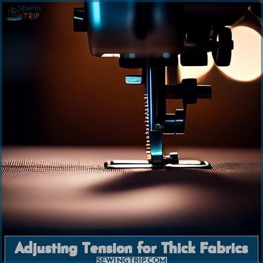 Adjust Thick Fabric Tension: Sewing Machine Mastery Guide