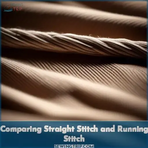 Straight Stitch vs Running Stitch: Choosing the Right Embroidery Technique