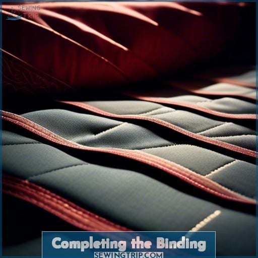 How to Join Quilt Binding Ends with a Diagonal Seam Guide