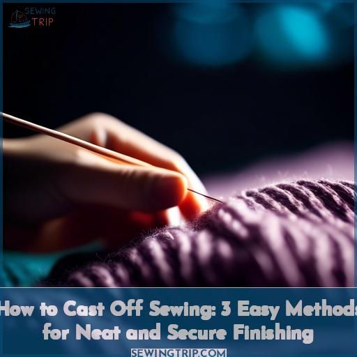 How to Cast Off Sewing: 3 Easy Methods for Neat and Secure Finishing