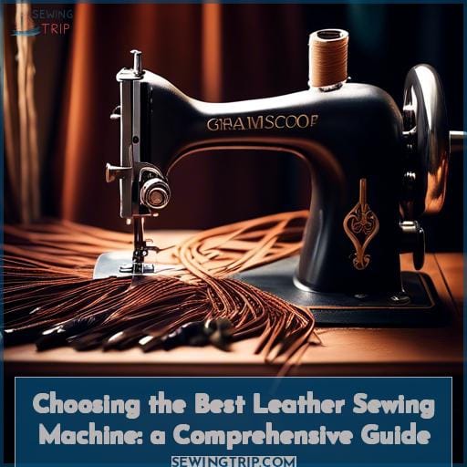 Choosing the Best Leather Sewing Machine: A Comprehensive Guide