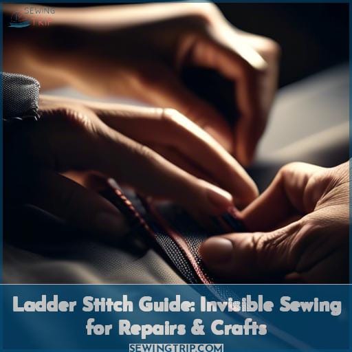 Ladder Stitch Guide: Invisible Sewing for Repairs & Crafts