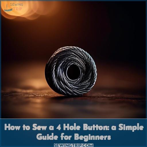 How to Sew a 4 Hole Button: A Simple Guide for Beginners