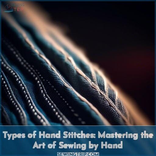 Types of Hand Stitches: Mastering the Art of Sewing by Hand