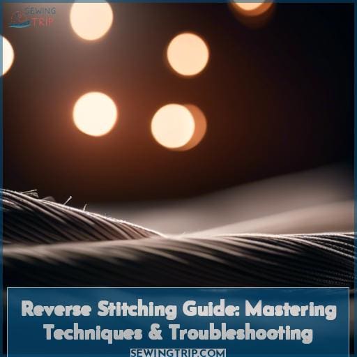 Reverse Stitching Guide: Mastering Techniques & Troubleshooting