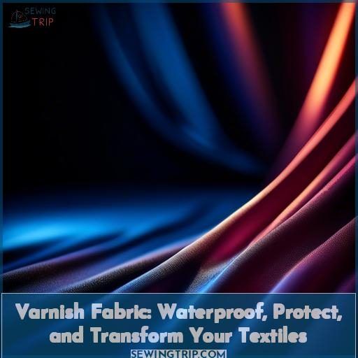 Varnish Fabric: Waterproof, Protect, and Transform Your Textiles