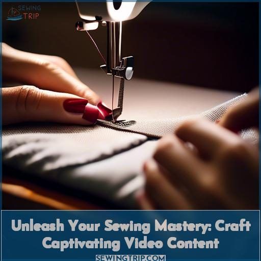 Unleash Your Sewing Mastery: Craft Captivating Video Content