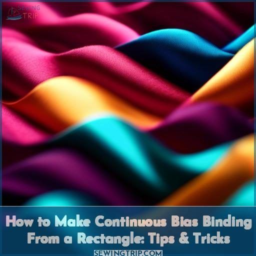How to Make Continuous Bias Binding From a Rectangle: Tips & Tricks
