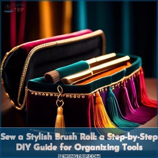 Sew a Stylish Brush Roll: a Step-by-Step DIY Guide for Organizing Tools