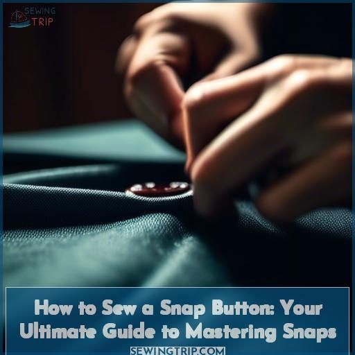 How to Sew a Snap Button: Your Ultimate Guide to Mastering Snaps