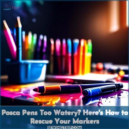 Posca Pens Too Watery? Here's How to Rescue Your Markers