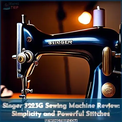 Singer 3223G Sewing Machine Review: Simplicity and Powerful Stitches