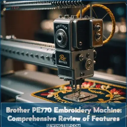 Brother PE770 Embroidery Machine: Comprehensive Review of Features
