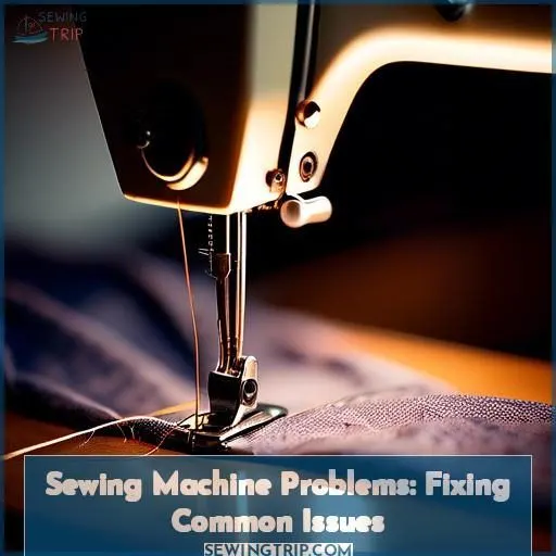 Sewing Machine Problems: Fixing Common Issues