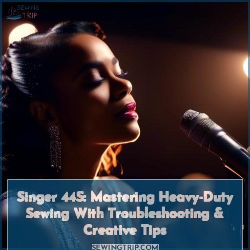 Singer 44S: Mastering Heavy-Duty Sewing With Troubleshooting & Creative ...