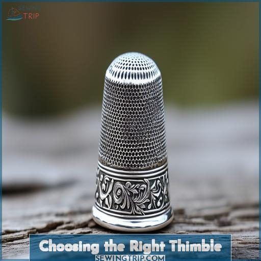How to Use a Thimble: Protect Fingers, Improve Precision & Enjoy Sewing