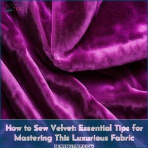 How to Sew Velvet: Essential Tips for Mastering This Luxurious Fabric
