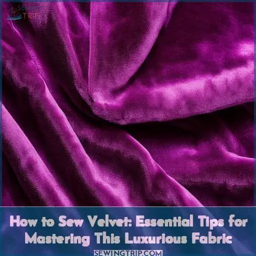How to Sew Velvet: Essential Tips for Mastering This Luxurious Fabric