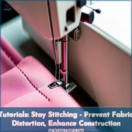 Tutorials: Stay Stitching - Prevent Fabric Distortion, Enhance Construction