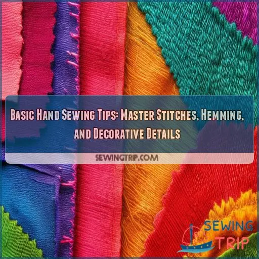 Basic Hand Sewing Tips: Master Stitches, Hemming, and Decorative Details